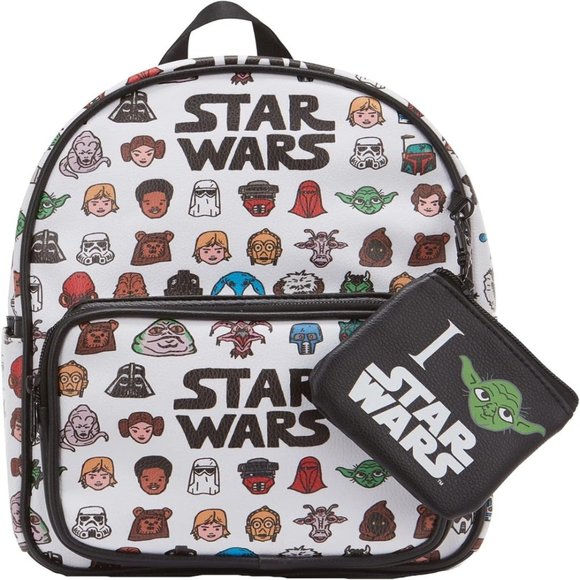 Star Wars | Accessories | Disney Star Wars Leather Backpack With Coin ...